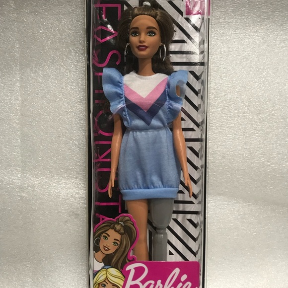 Barbie | Toys | Barbie Fashionista Doll In Blue Dress | Poshmark